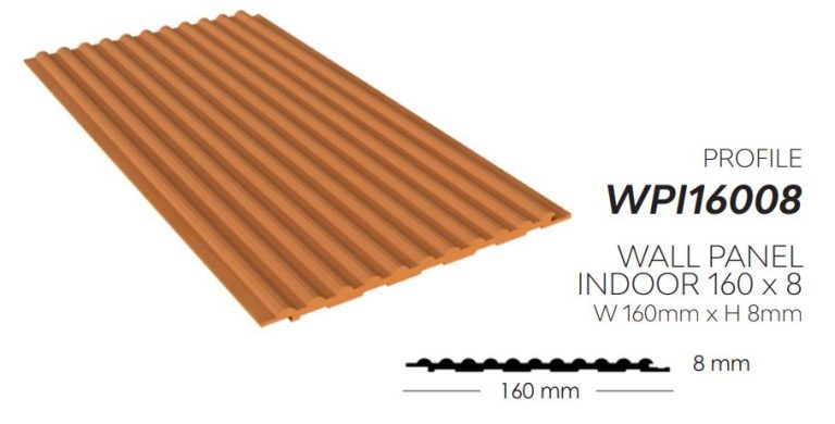 WALL PANEL INDOOR 160 x 8 | GRM Biowood Philippines